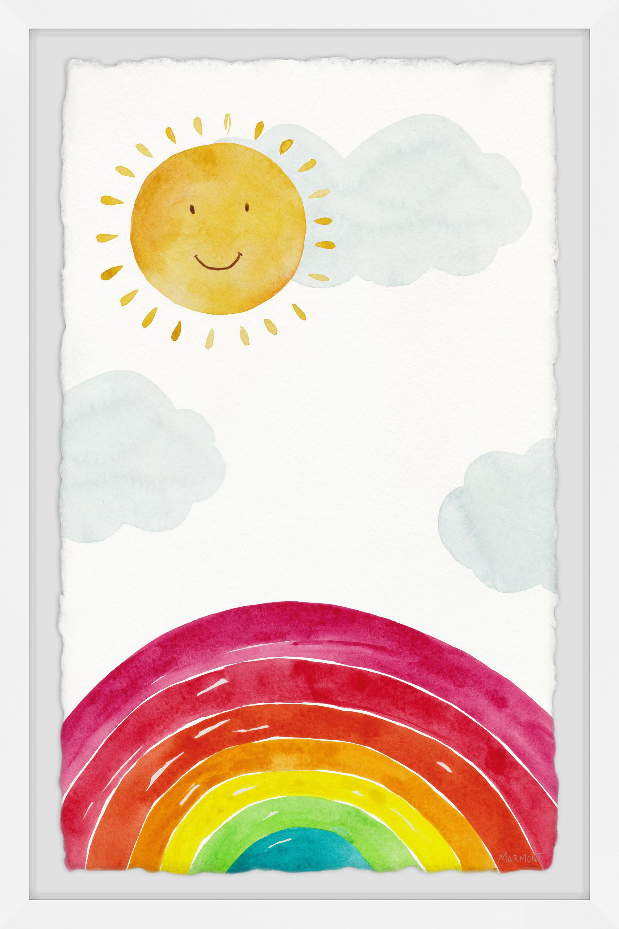 Isabelle & Max™ Gaudette Be a Rainbow Framed Print | Wayfair