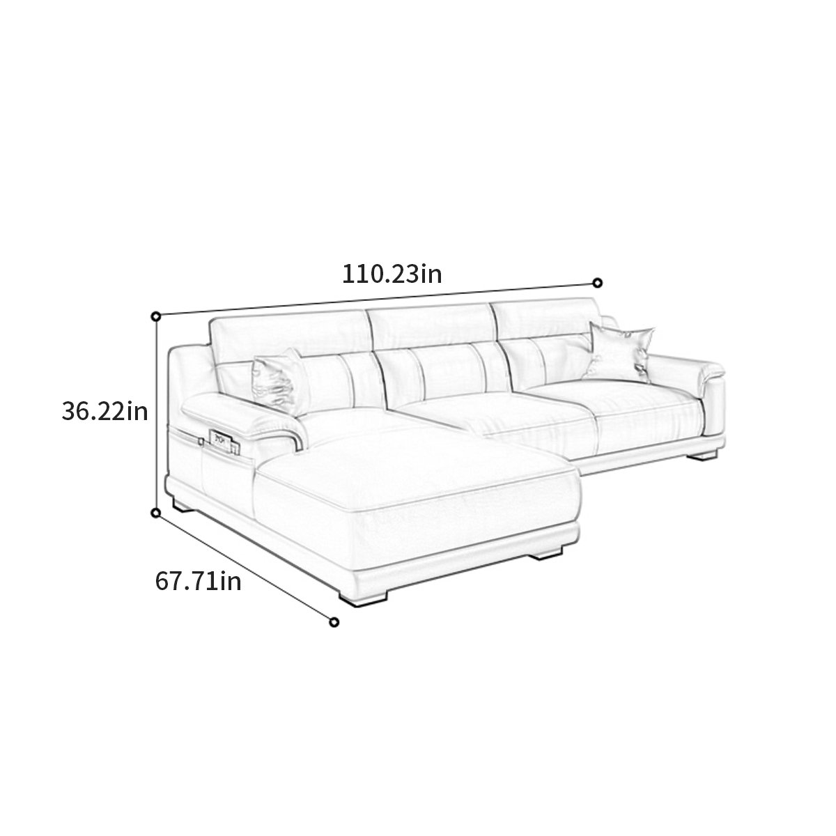 Hokku Designs Nordic light luxury and simple sofa | Wayfair