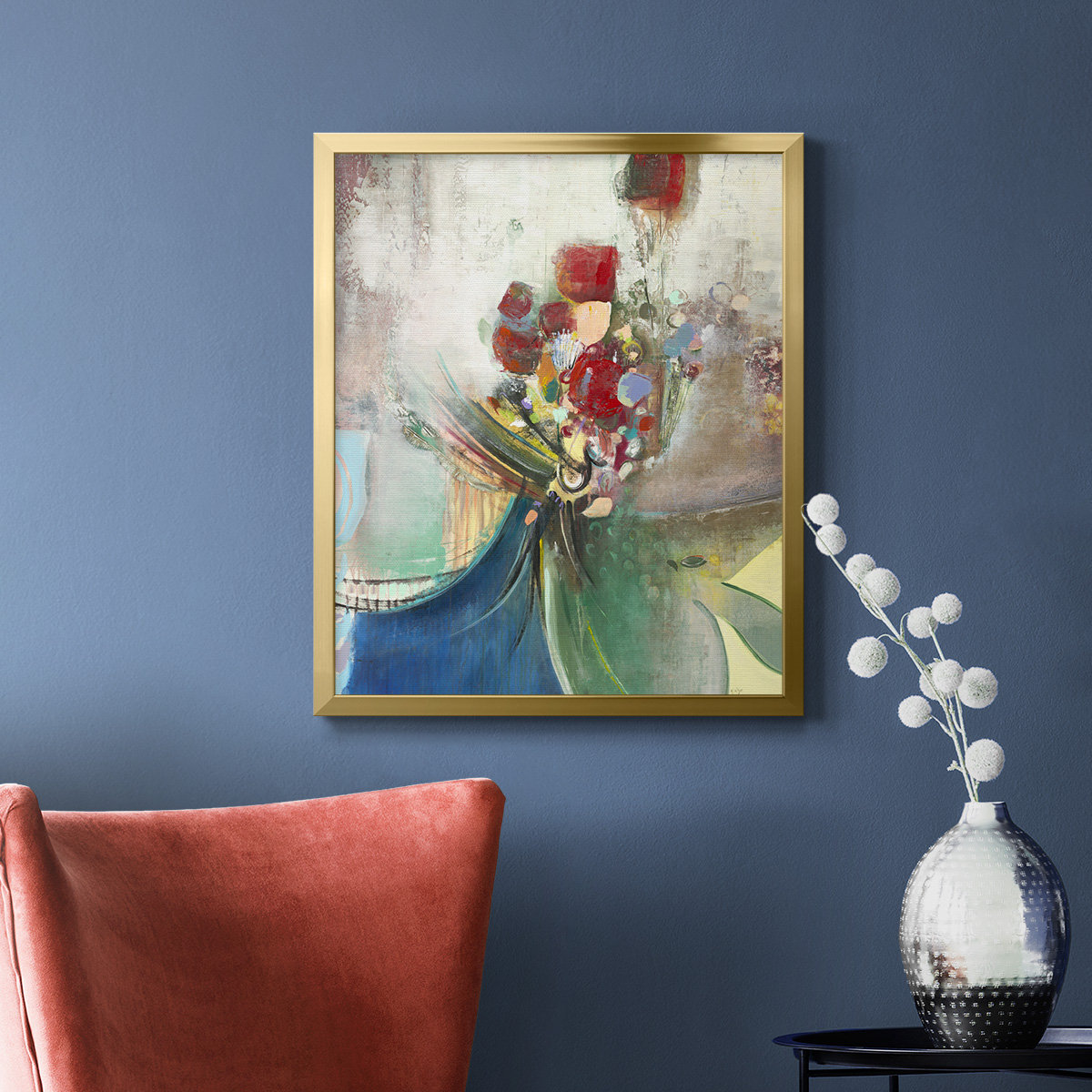 Wrought Studio Celebration II Premium Framed Canvas - Ready to Hang ...