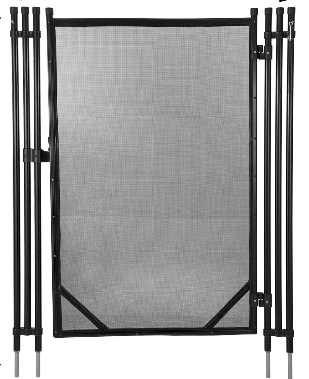 VEVOR 48'' H x 30'' W Black Mesh Fencing with 1 Panel(s) Included ...