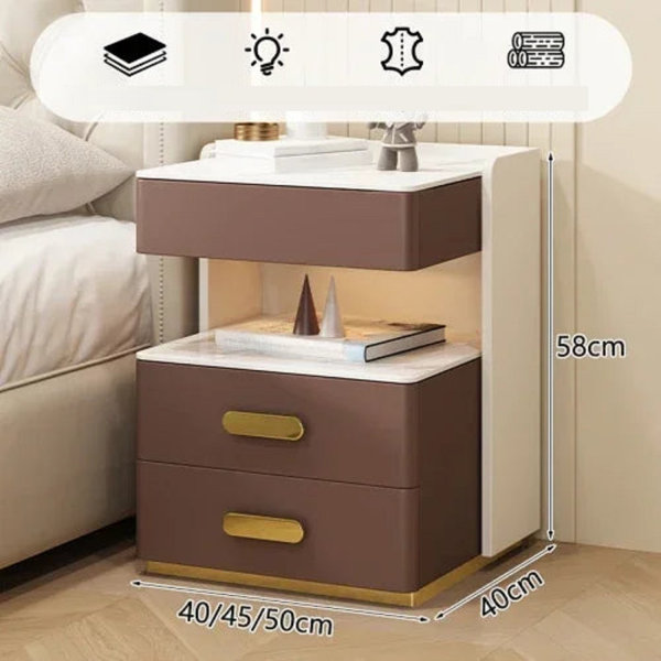 Ebern Designs Nordic Luxury Indoor Nightstands Fashion Designer ...