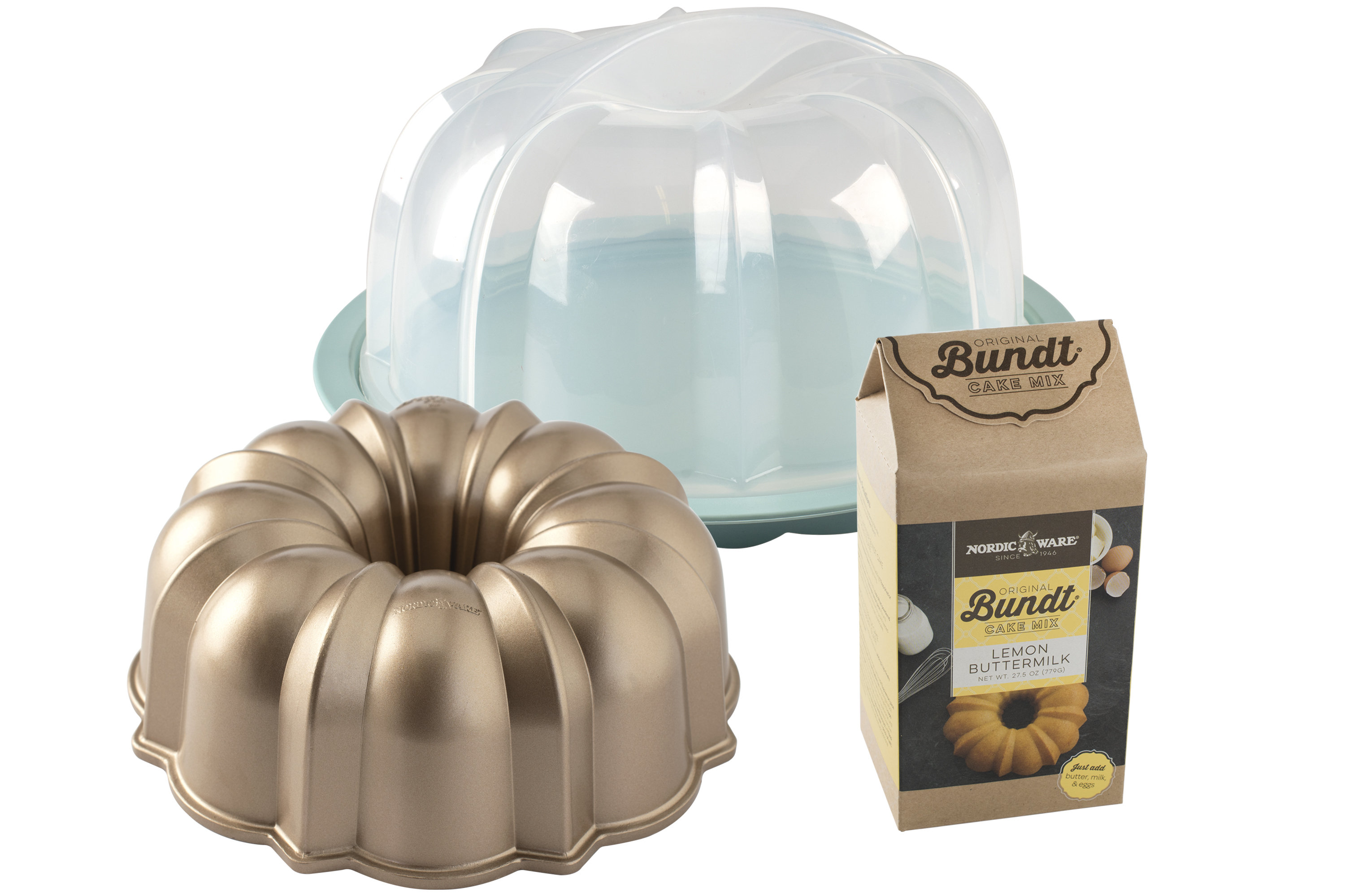 Nordic Ware 3 Piece Non-Stick Aluminum Bakeware Set | Perigold