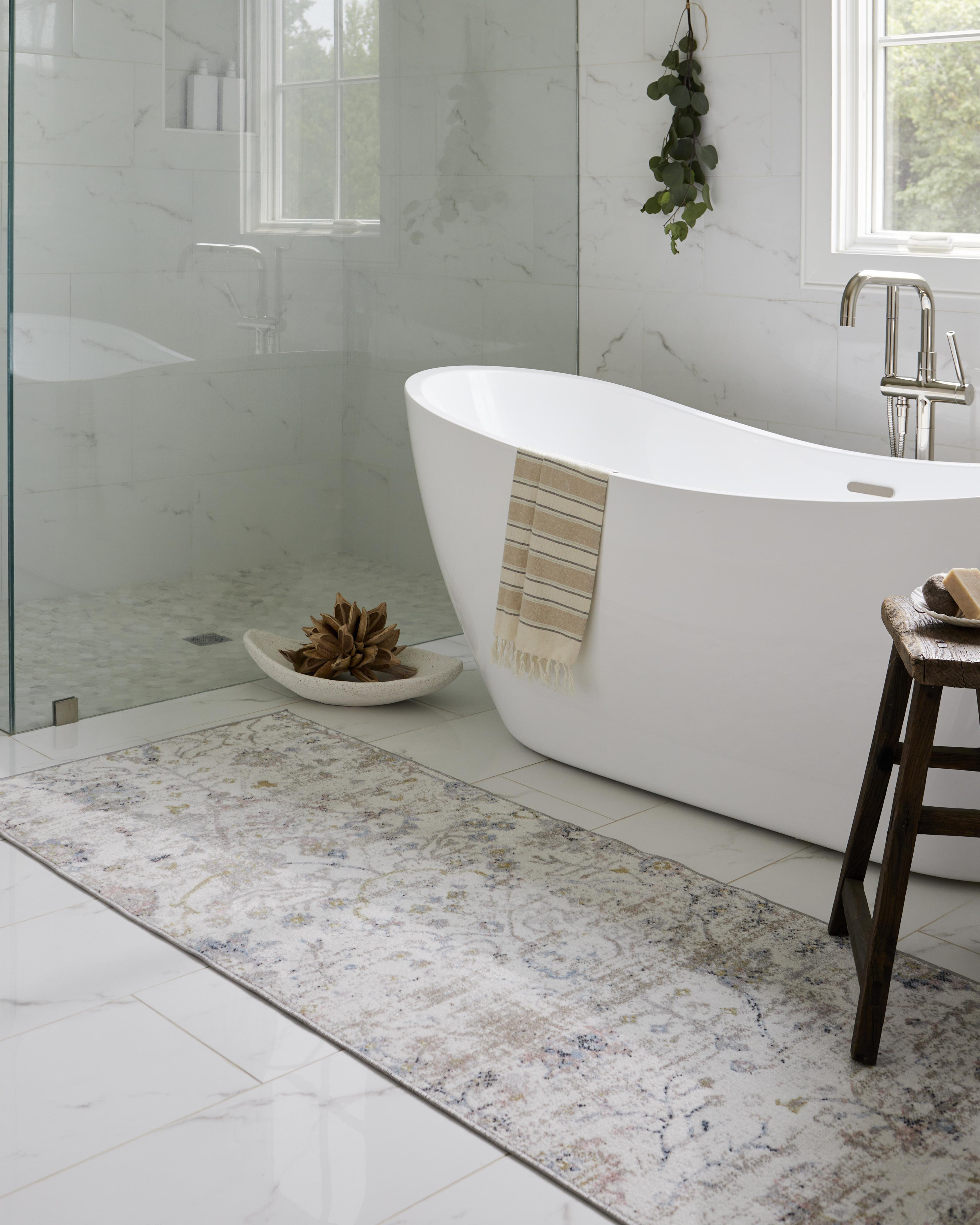 Langley Street Benfield Beige Machine Washable Area Rug & Reviews | Wayfair