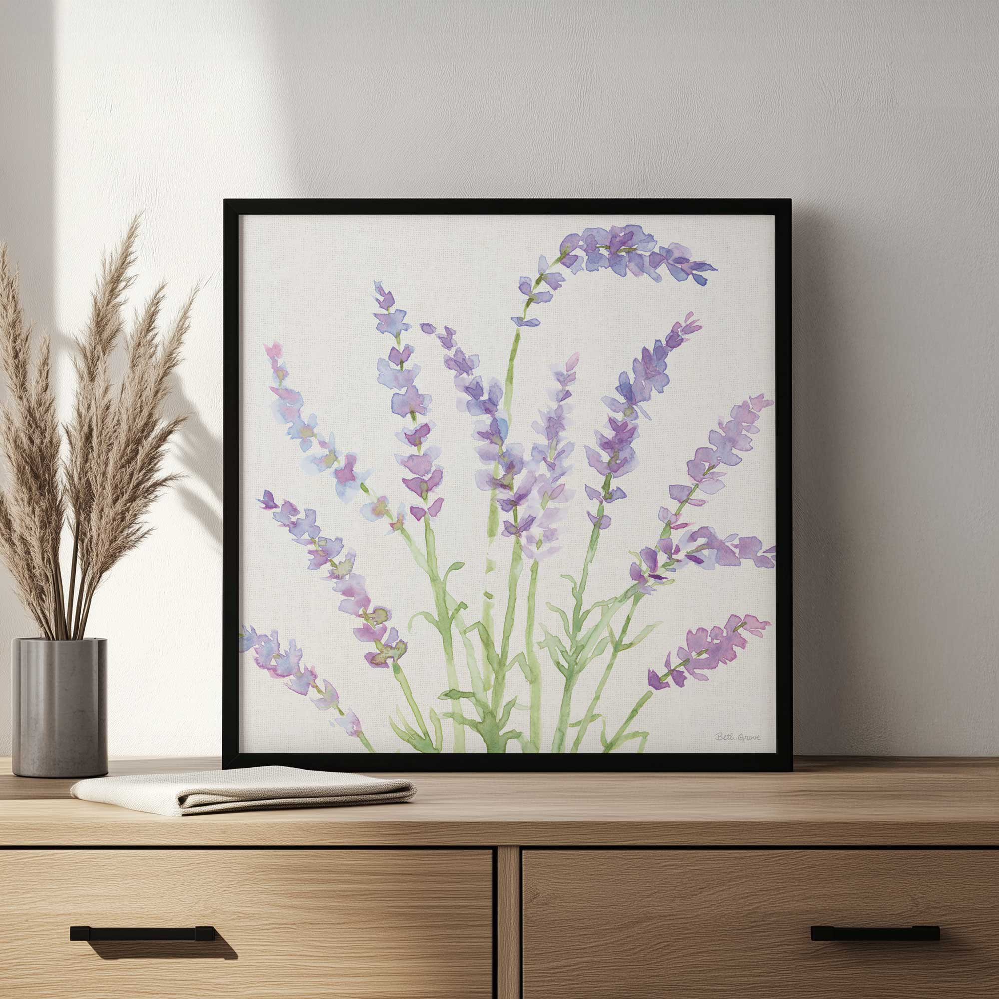 WayArt Fresh Floral VI by Beth Grove Art Print | Wayfair