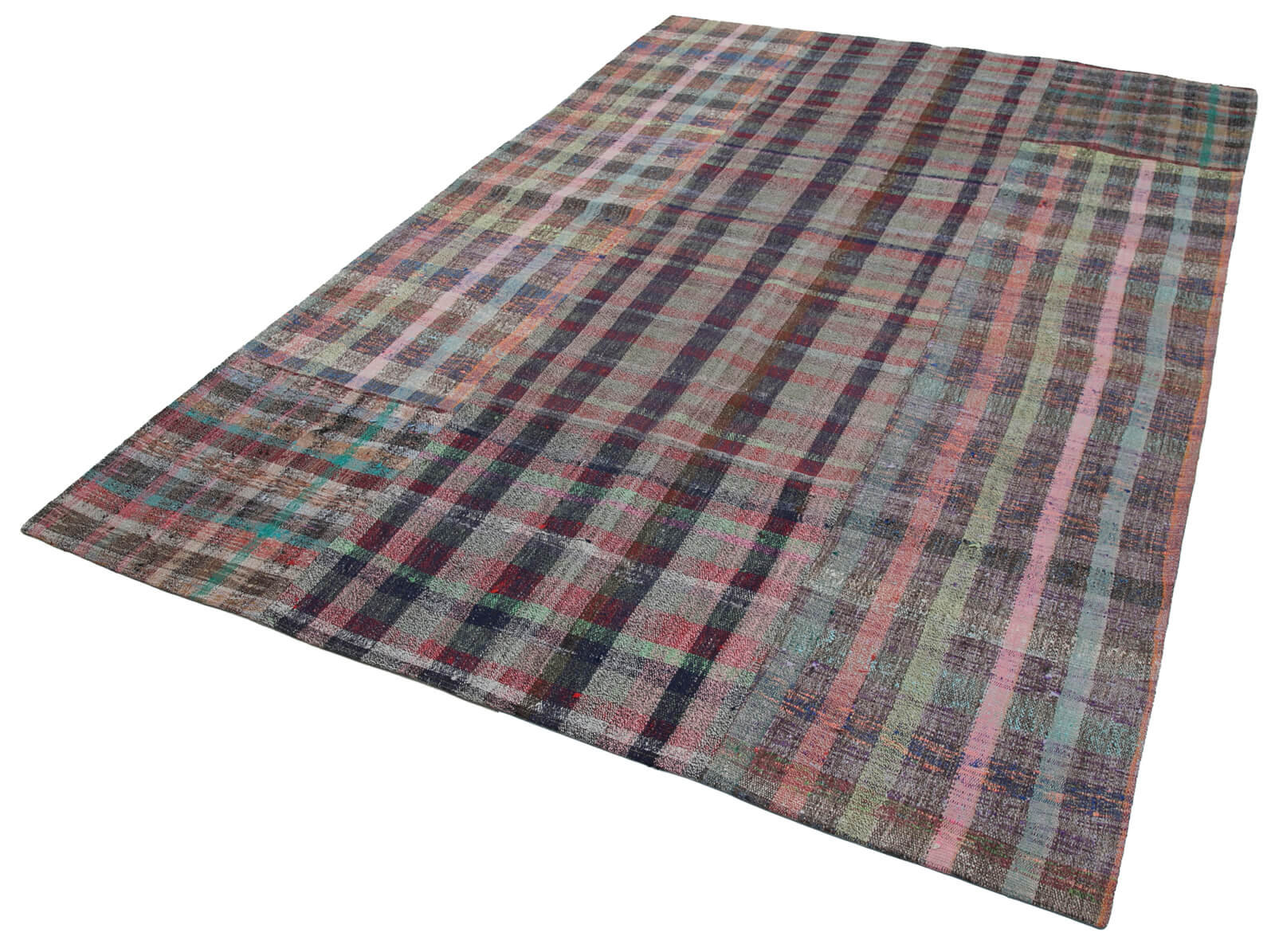 Bungalow Rose Amillano Patchwork Machine Woven Rectangle 6'8" x 9'11 ...