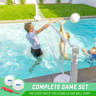 GoSports Splash Net PRO Pool Volleyball Game Set - Includes 2 Water ...
