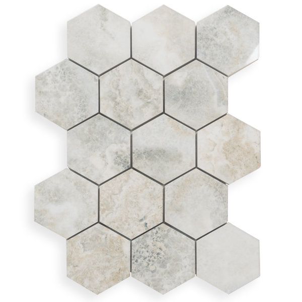 Apollo Tile Splendor 8.86'' W x 12.8'' L Porcelain Tile Mosaic Sheet ...