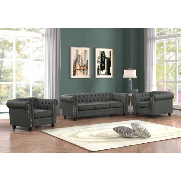 USLivings 3 - Piece Living Room Set | Wayfair