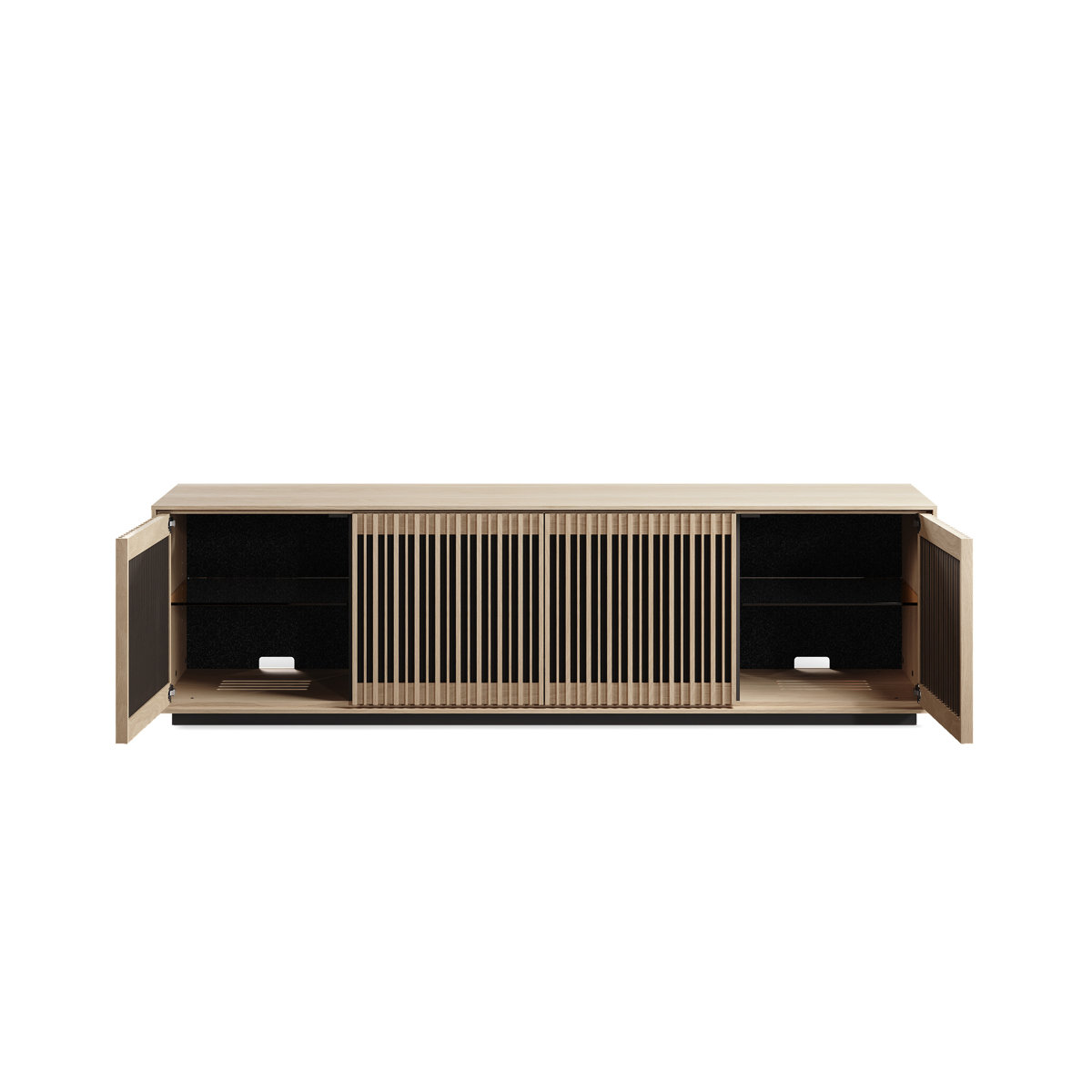 BDI Profile 4-Door Media Storage Cabinet | Perigold