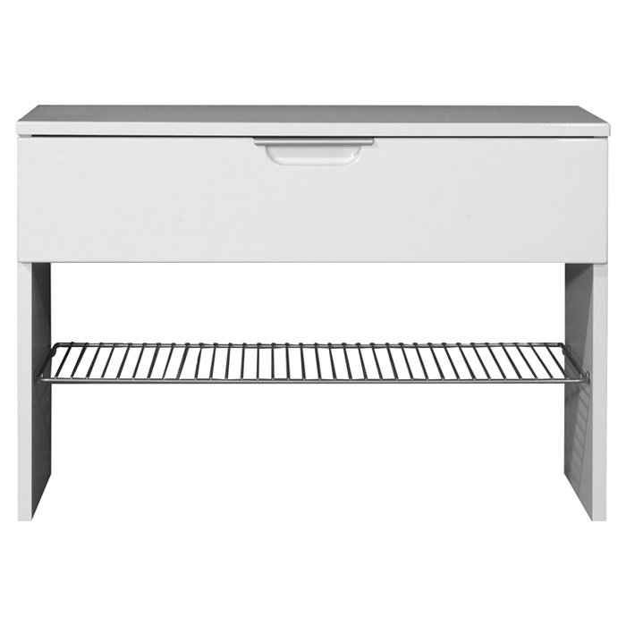 Home Etc Corbridge Wood Storage Entryway Bench | Wayfair.co.uk