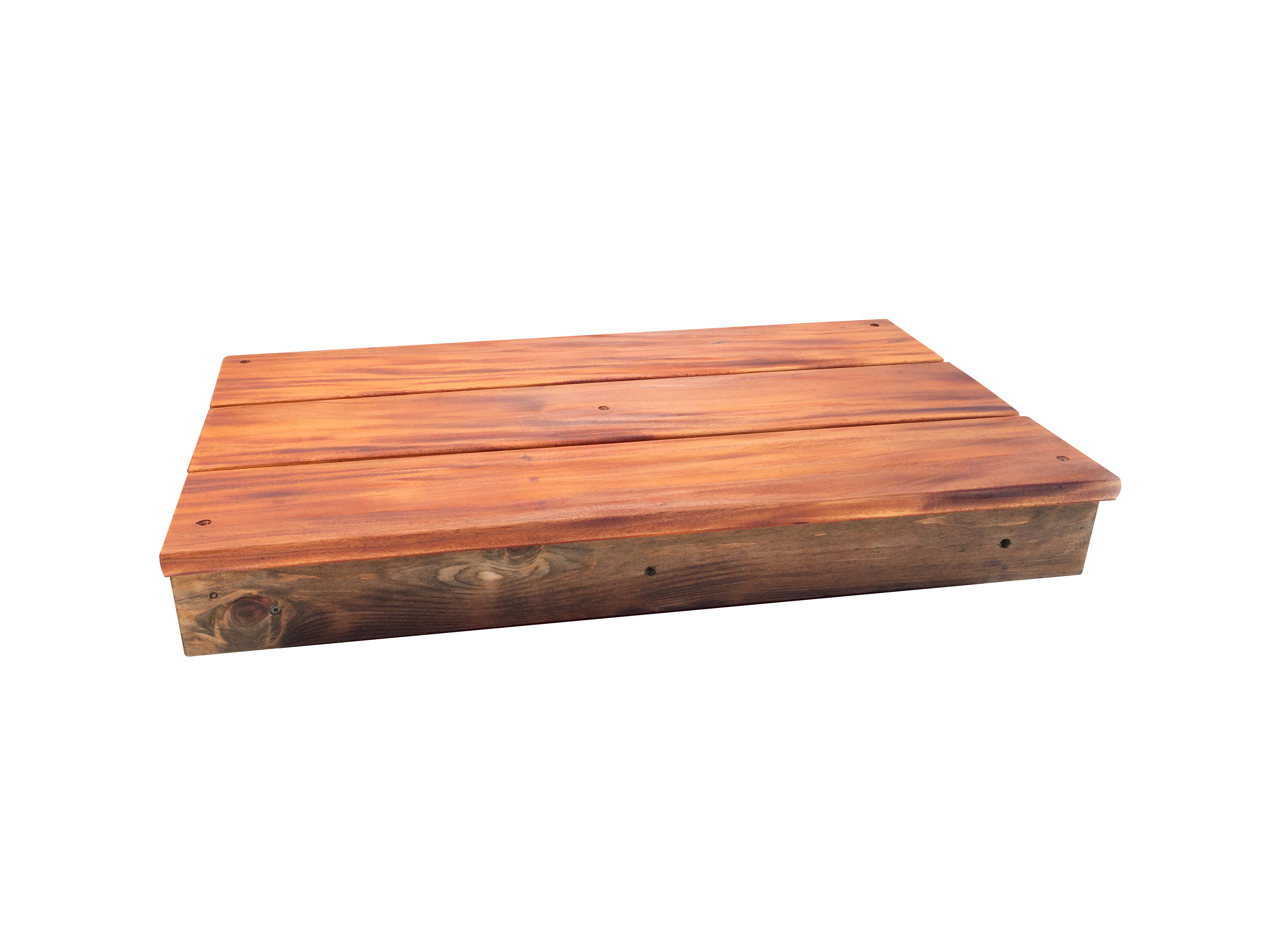 KR Ideas Inc. Outdoor Intermediate Step, 4.25" Tall, Timbertech ...