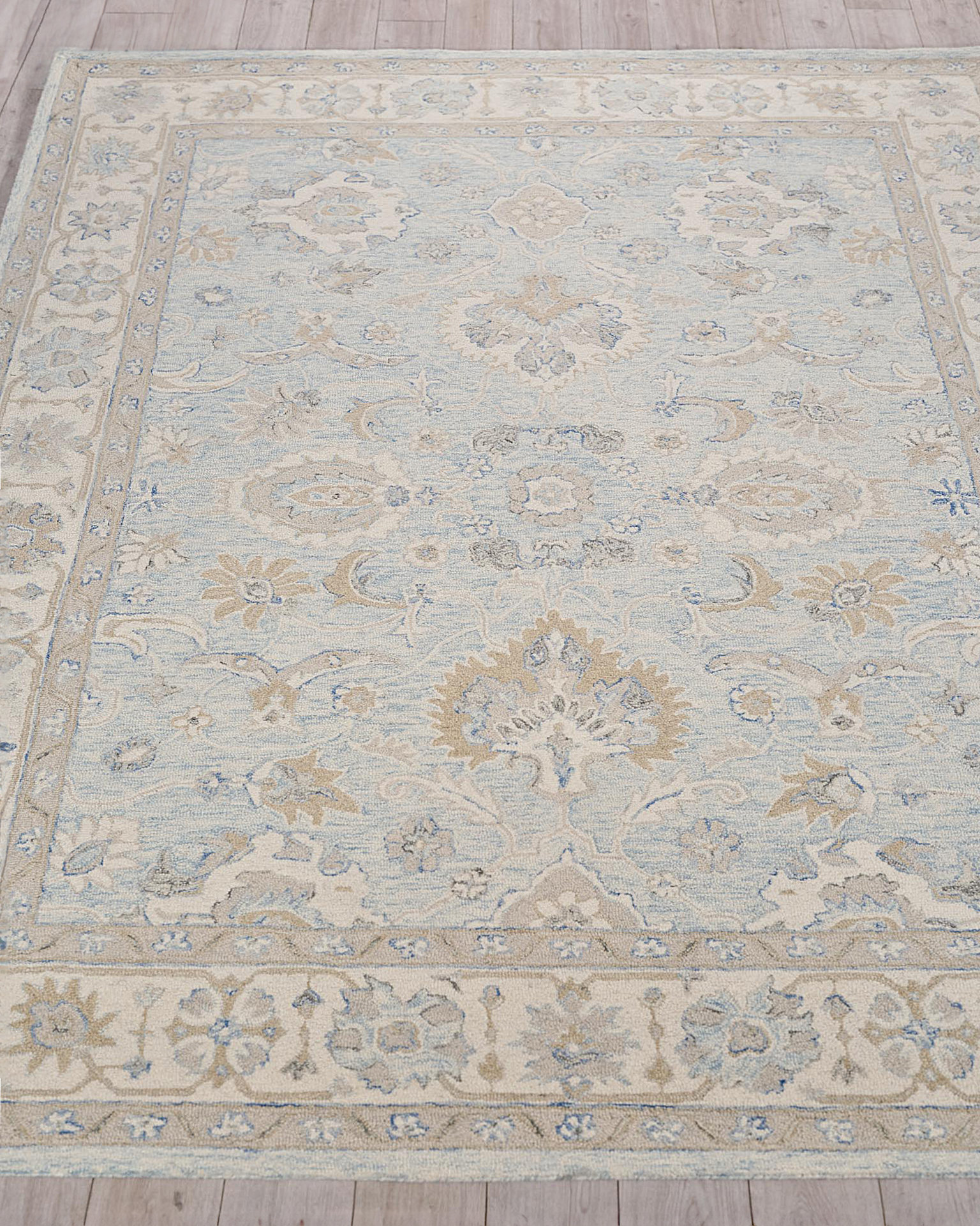 Exquisite Rugs Marietta Oushak Handmade Hand-Tufted New Zealand Wool On ...