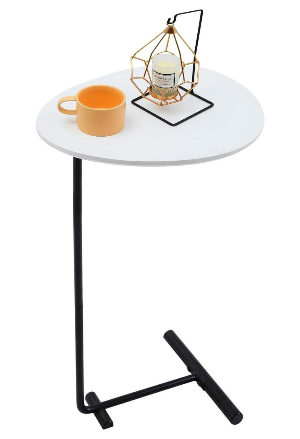 Latitude Run® Sofa Side Table,C-Shaped End Table,Slide Under Sofa Table ...
