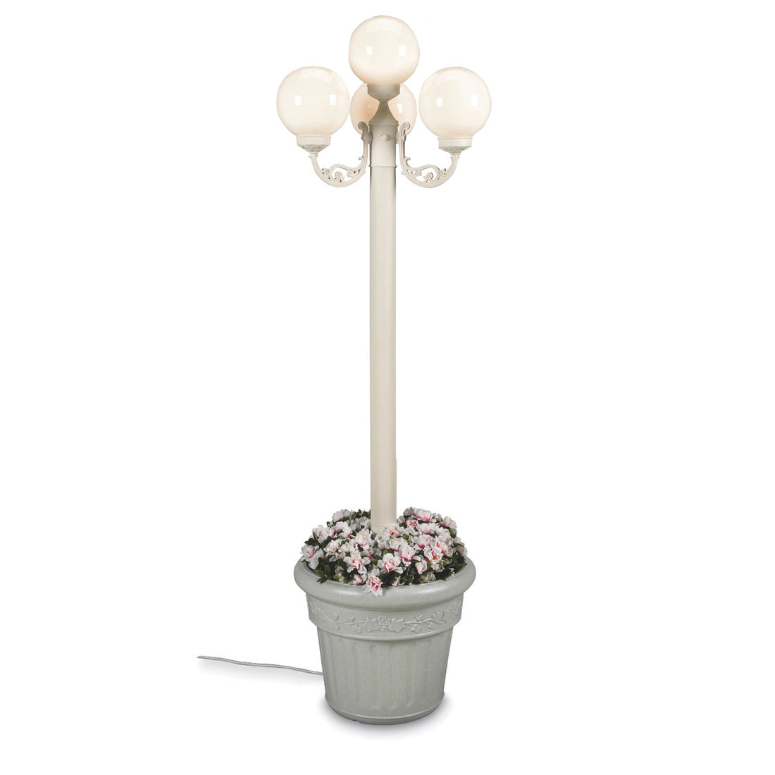 Patio Living Concepts European Outdoor 4-Light 80'' Post Light | Wayfair