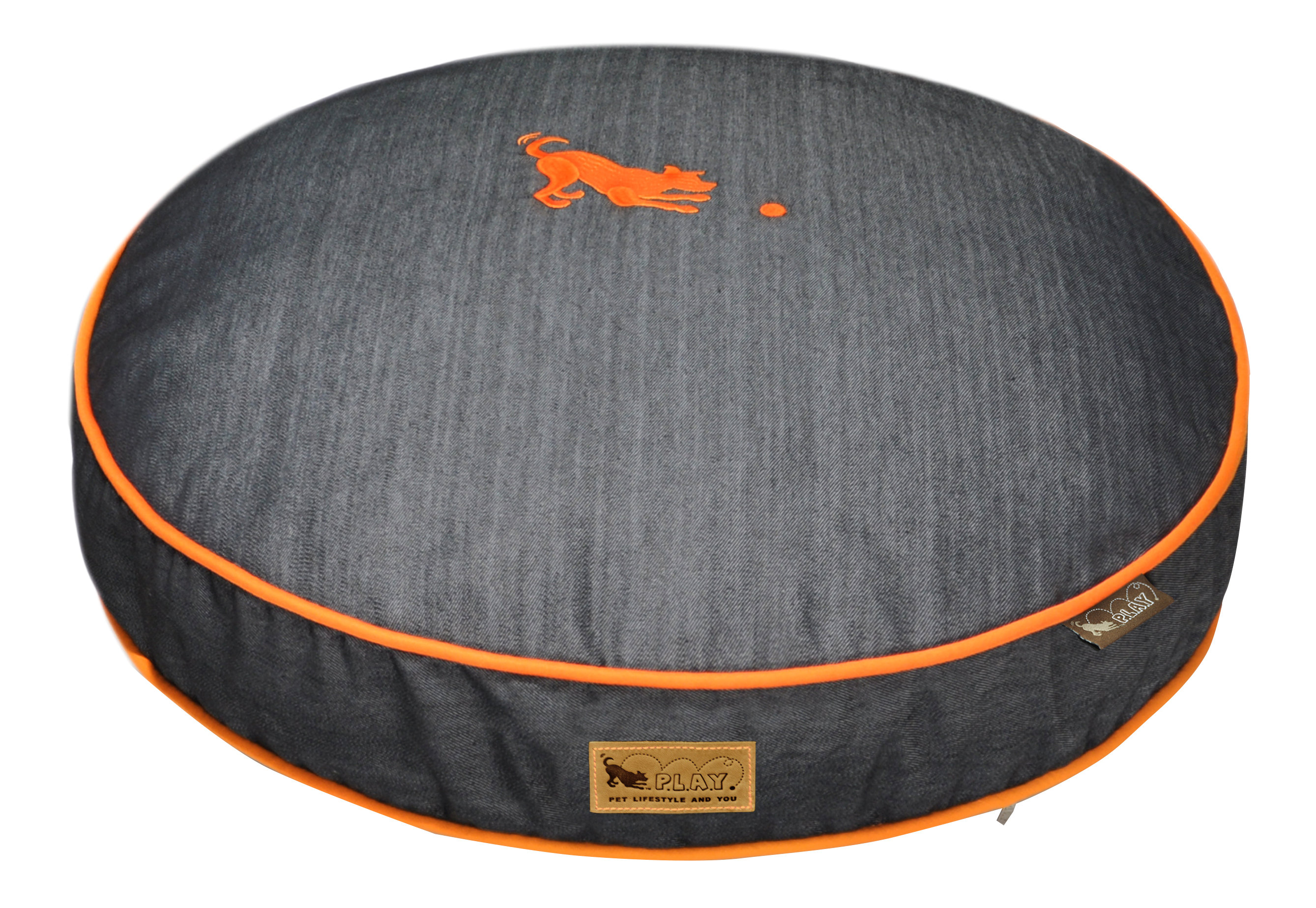 P.L.A.Y. Urban Denim Round Dog Bed by P.L.A.Y. & Reviews - Wayfair Canada
