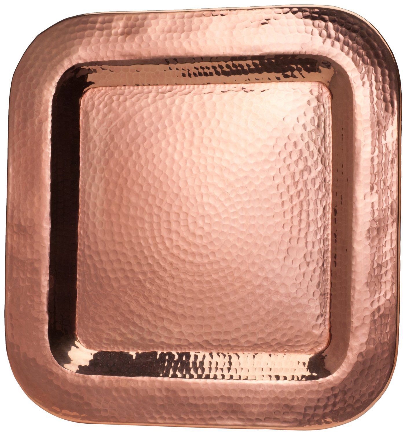 Sertodo Copper Copper Thessaly Square Platter | Wayfair