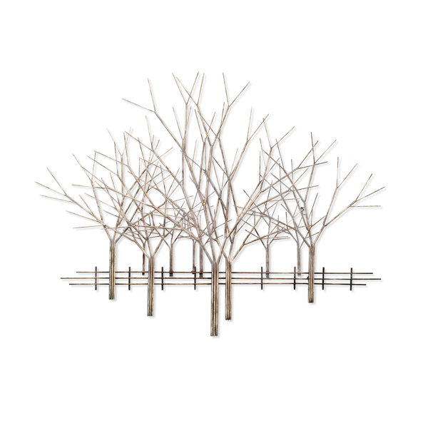Artisan House Enchanted Handmade Trees And Nature Wall Decor on Metal ...
