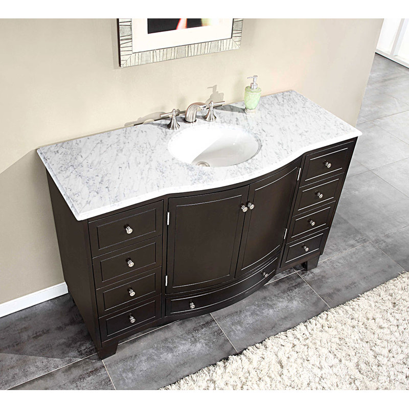Darby Home Co Vivaan 55" Single Bathroom Vanity Set & Reviews | Wayfair