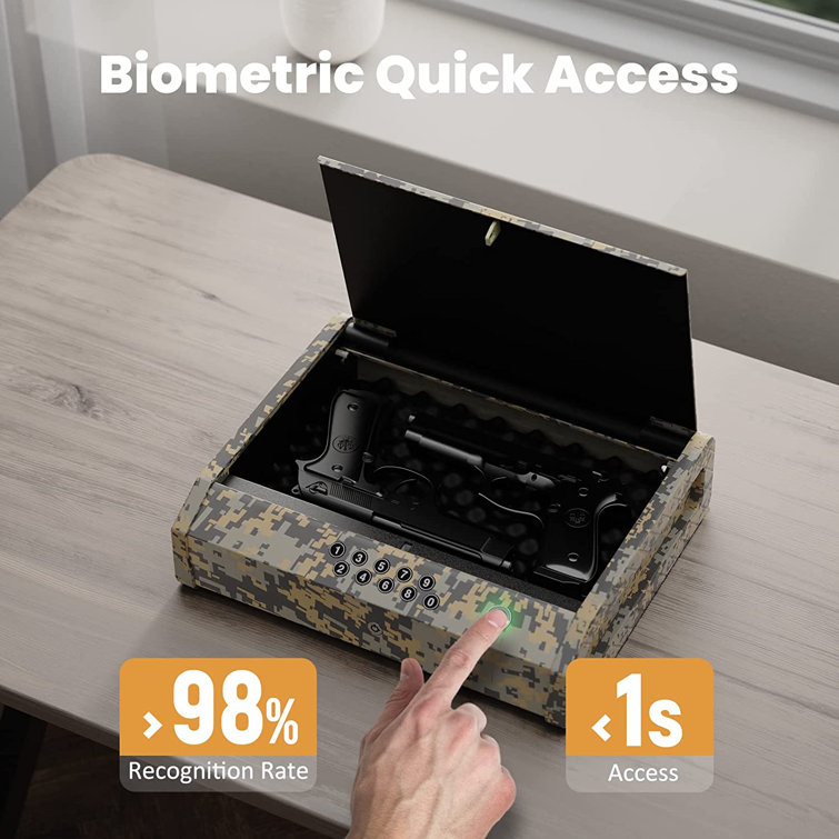 Belleze Gun Safe Lock | Wayfair