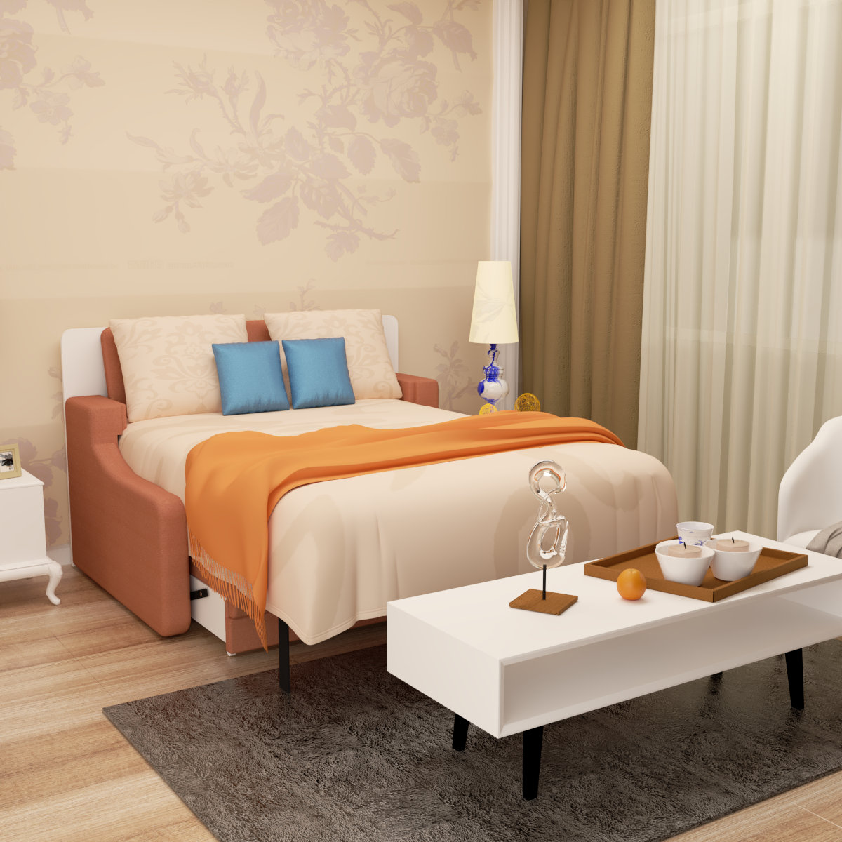 Red Barrel Studio® No Need Fix To The Wall Morden Deisgn Vertical ...