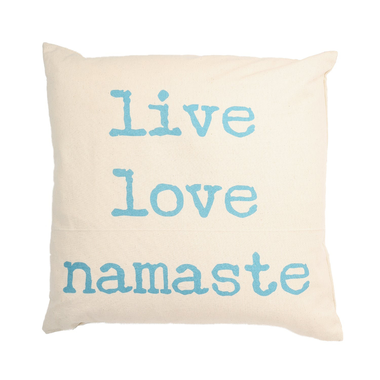 MDR Trading Inc. Live Love Namaste Pillow Cover | Wayfair