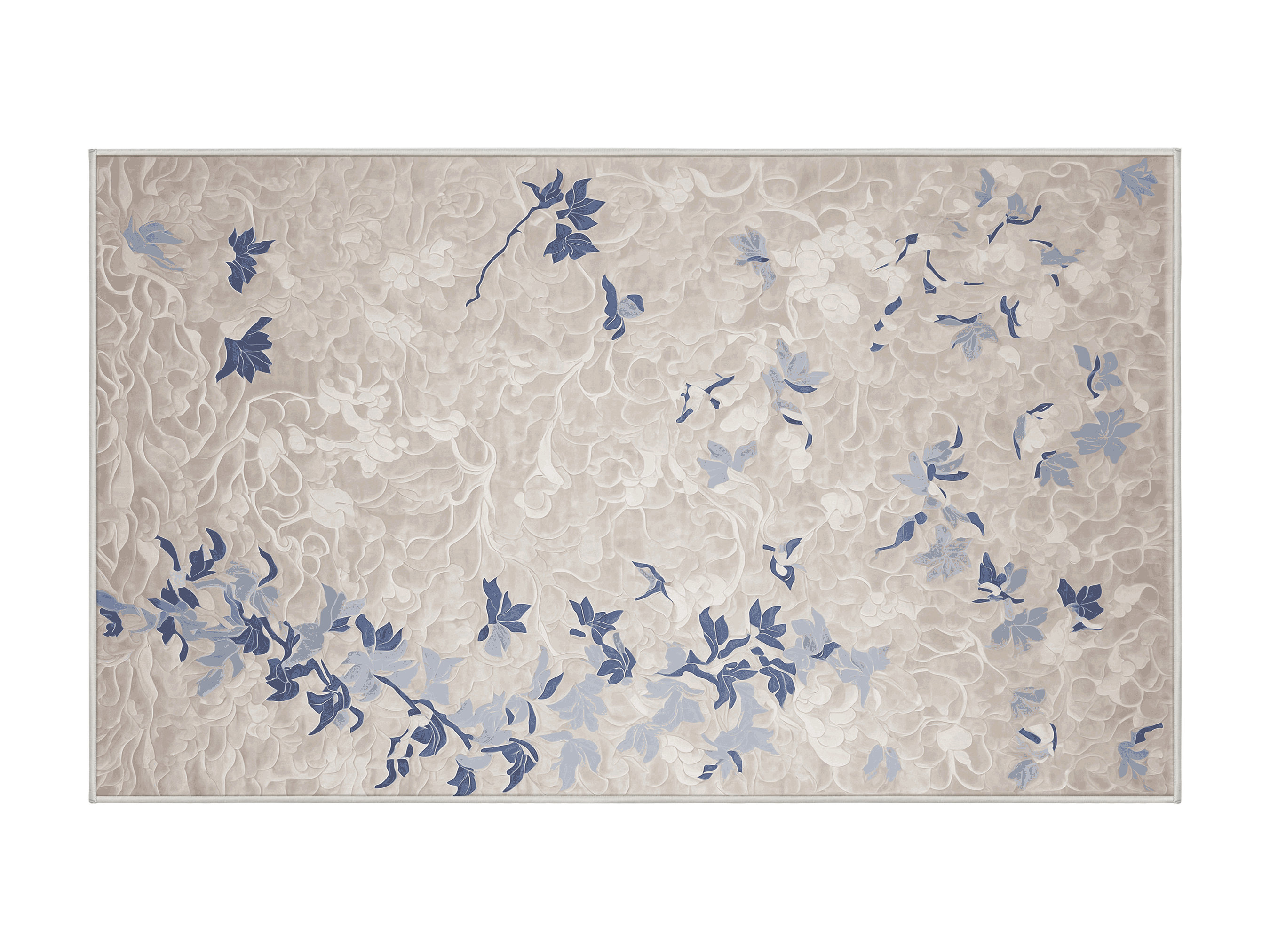 Charlton Home® Machine Washable Beige Area Rug | Wayfair