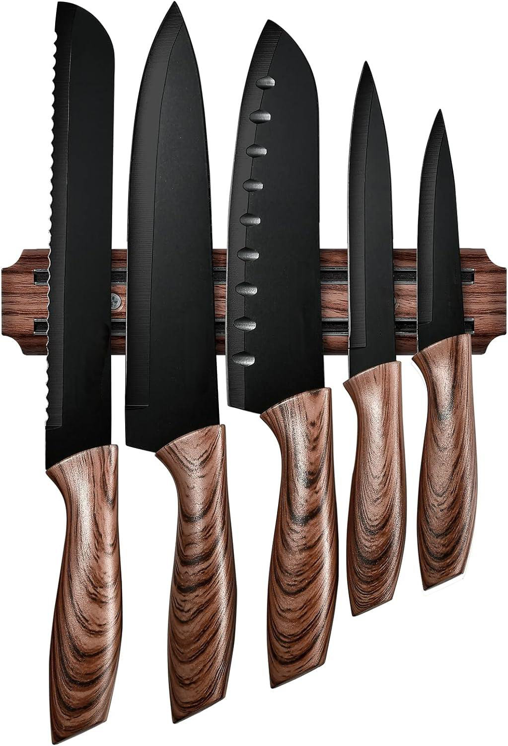 Toledo Bath & Kitchen 5 Piece Stainless Steel Assorted Knife Set | Wayfair