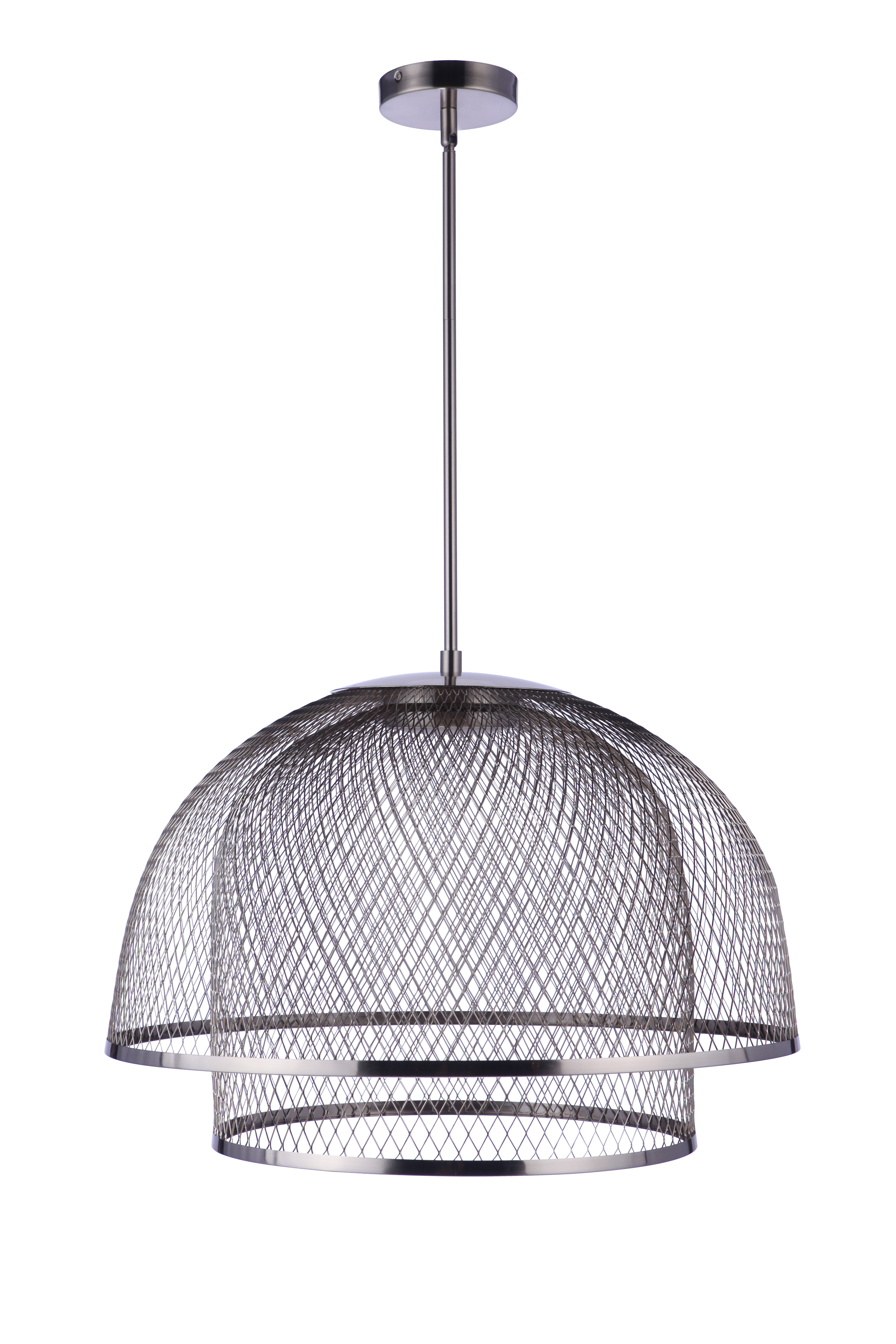 Craftmade Sculptural Statement Pendants 1 - Light LED Geometric Pendant ...