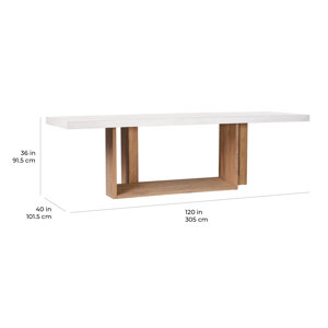 SeasonalLiving Lucca Dining Table | Wayfair