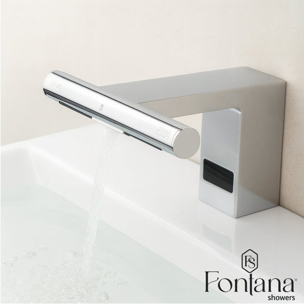 FontanaShowers Catania Hands Free Sensor Faucet Hygienic Modern Water ...