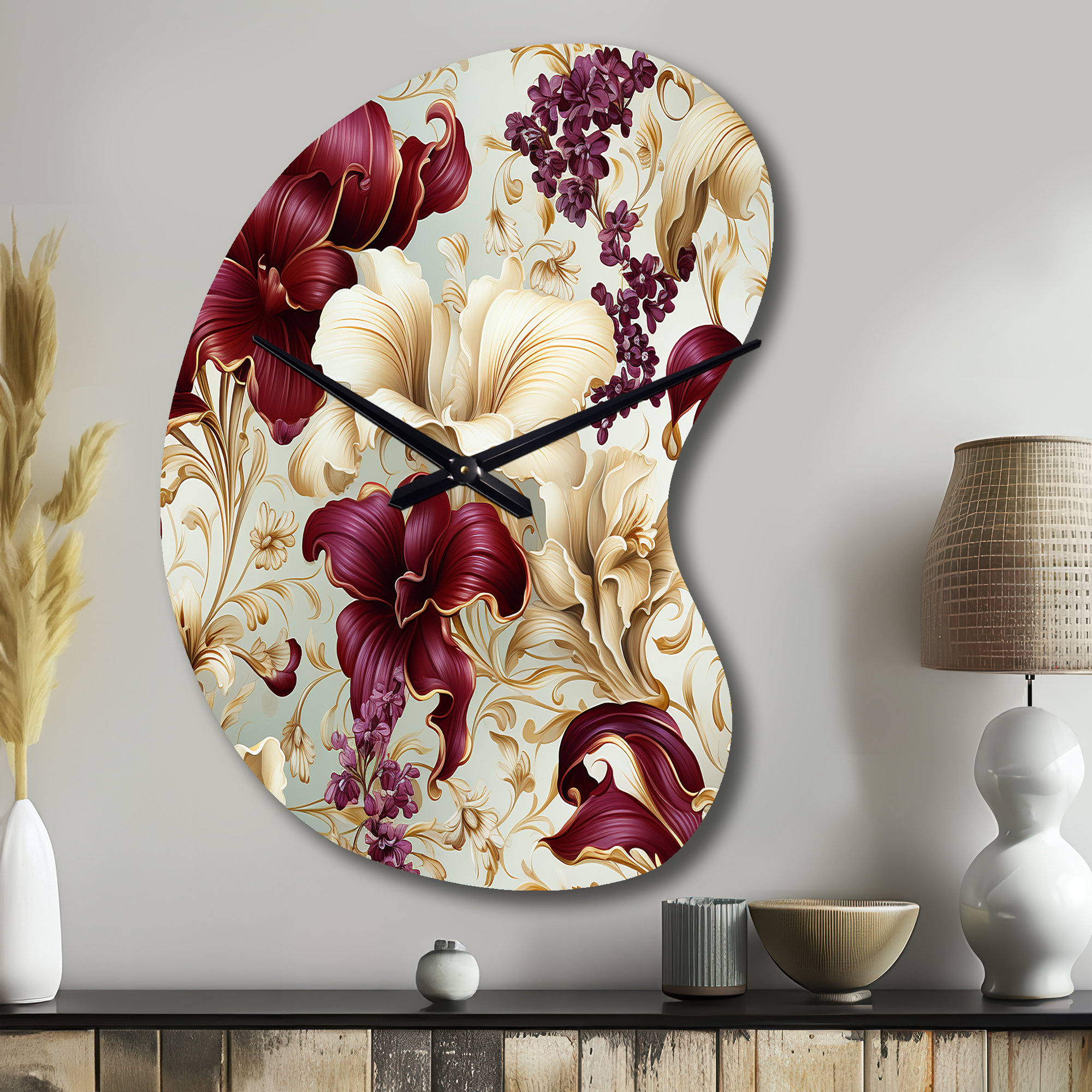 Design Art Royal Victorian Flourish Victorian Pattern - Boom Shape ...