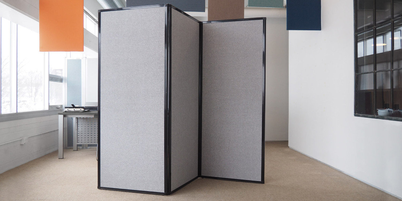 Versare 5'10" Tall Versare Soundsorb Versare Privacy Screen Folding ...