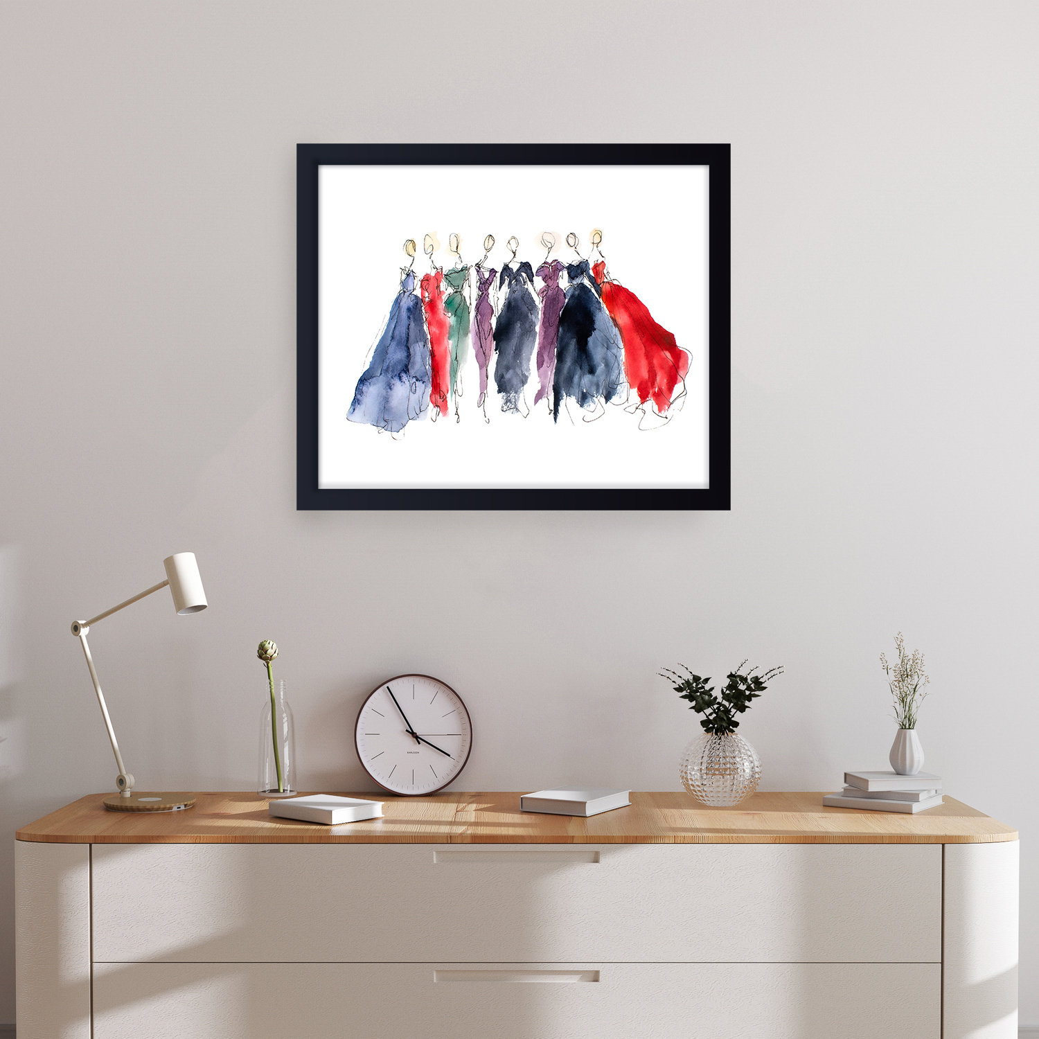 Everly Quinn The Gala by Chauncey Jacks - Picture Frame Painting | Wayfair