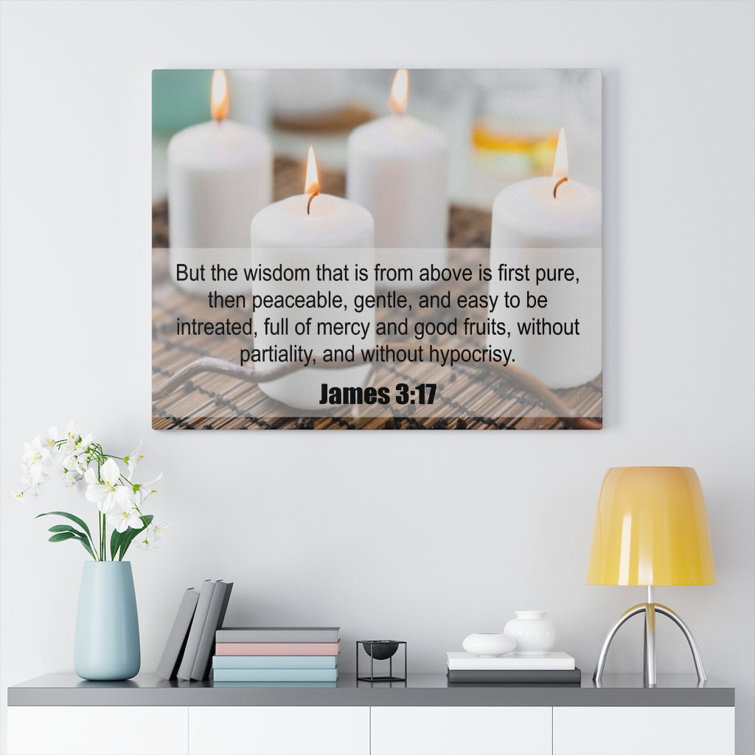 Express Your Love Gifts Out Hypocrisy James 3:17 Christian Wall Art ...