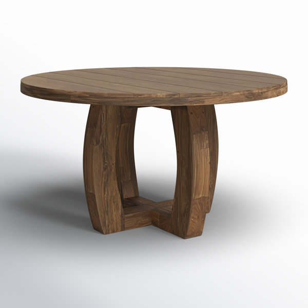 Farmhouse & Rustic Round Outdoor Dining Tables | Birch Lane