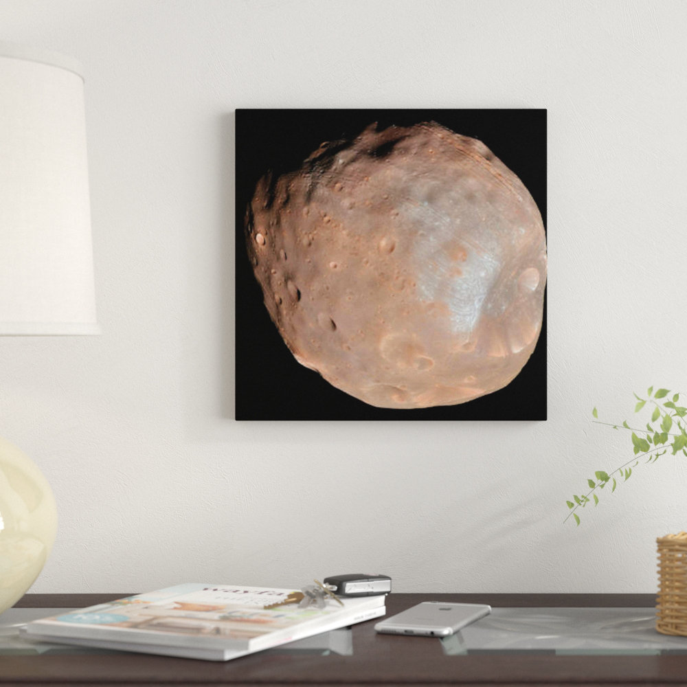 East Urban Home 'Mars Moon Phobos II' By Stocktrek Images Graphic Art ...