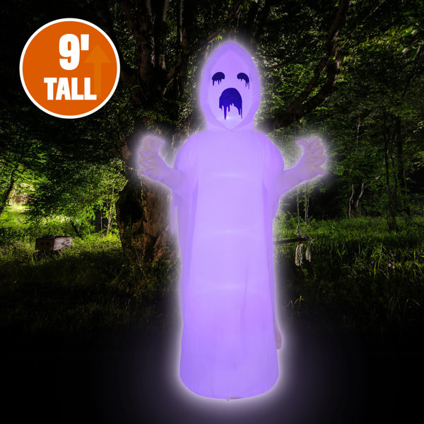 The Holiday Aisle® Scary Ghost Inflatable | Wayfair