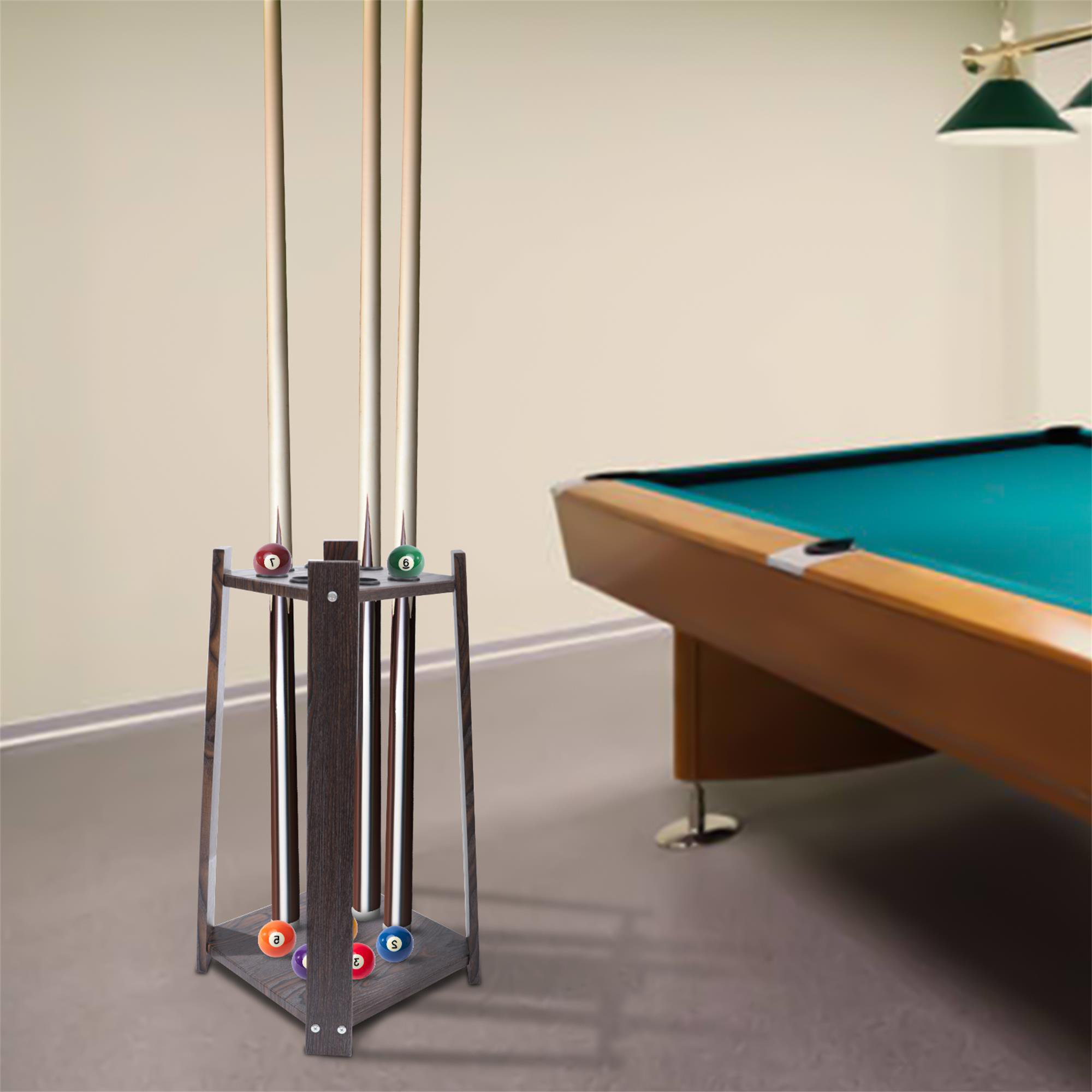 DENFER Pool Cue Rack | Wayfair