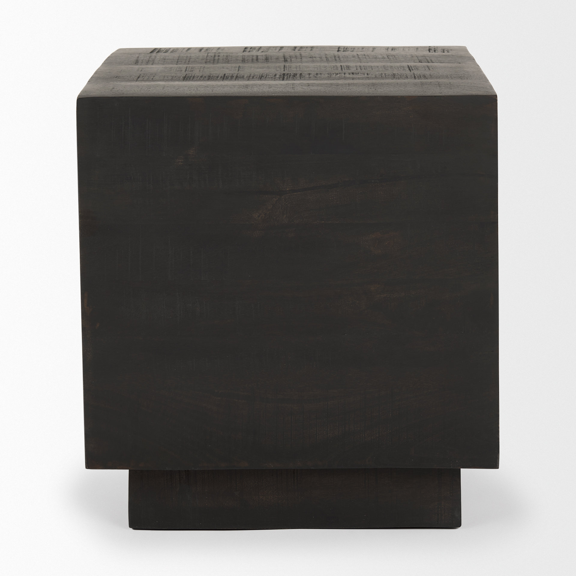 The Twillery Co.® Stalbridge Solid Wood Block End Table & Reviews | Wayfair