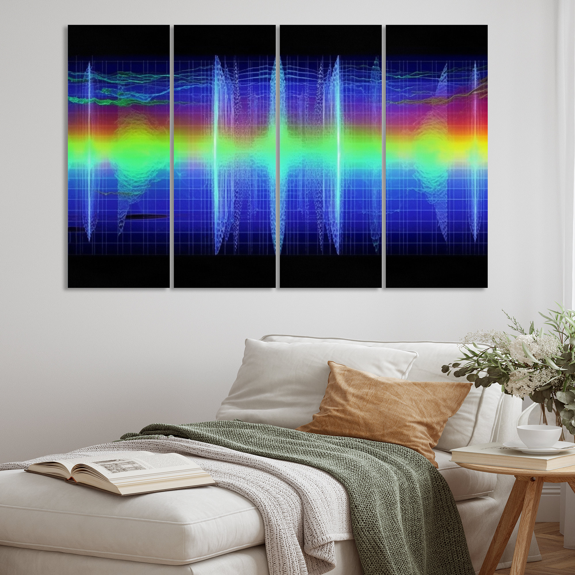 Wrought Studio™ Waveform Spectrum Abstract Resonances VII - Abstract ...