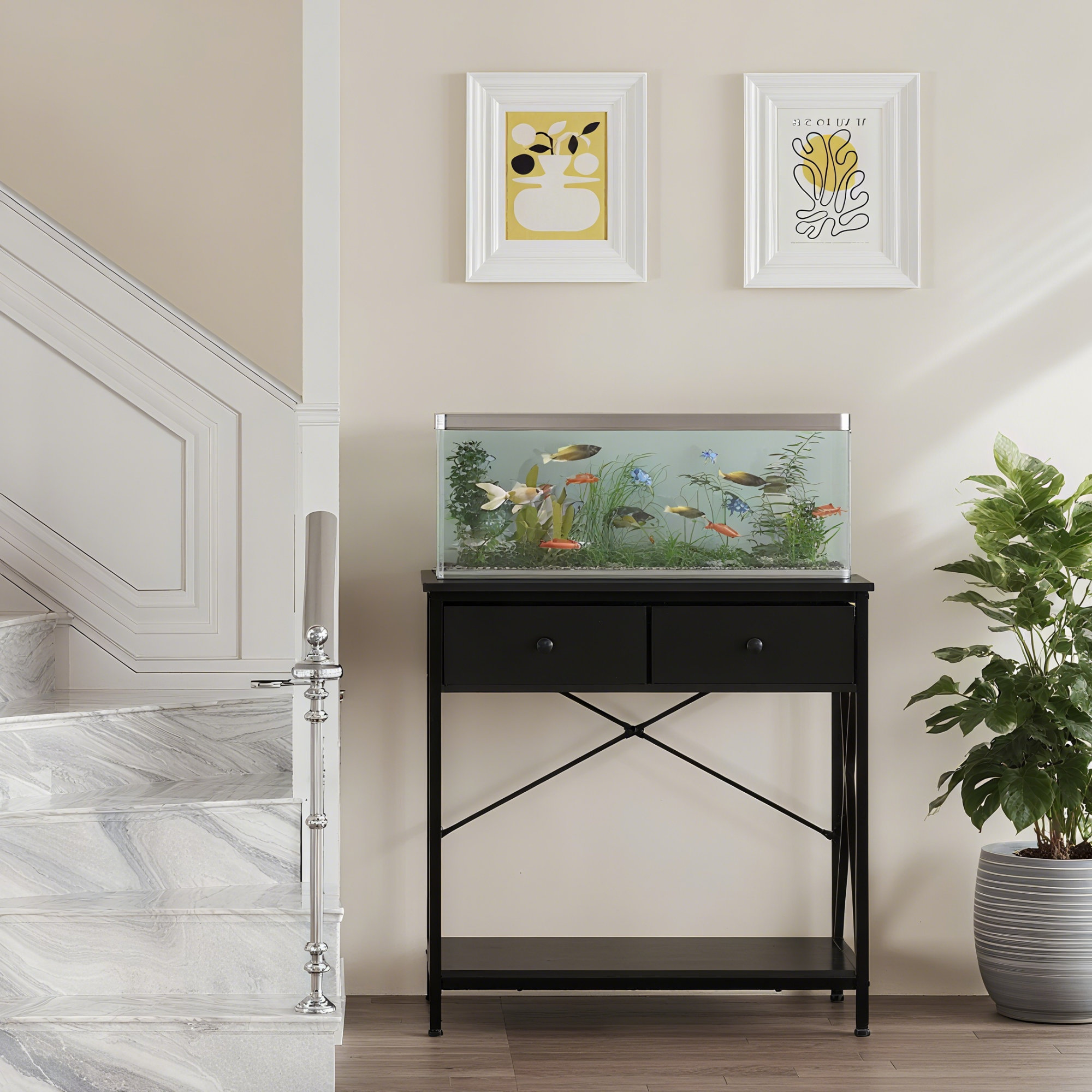 Archie & Oscar™ Sturdy Metal Frame Fish Tank Stand For 20-29 Gallon ...