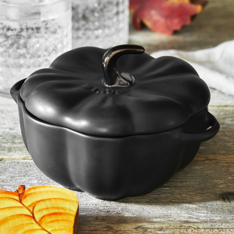 Staub Ceramic 16-oz Petite Pumpkin Cocotte & Reviews | Perigold