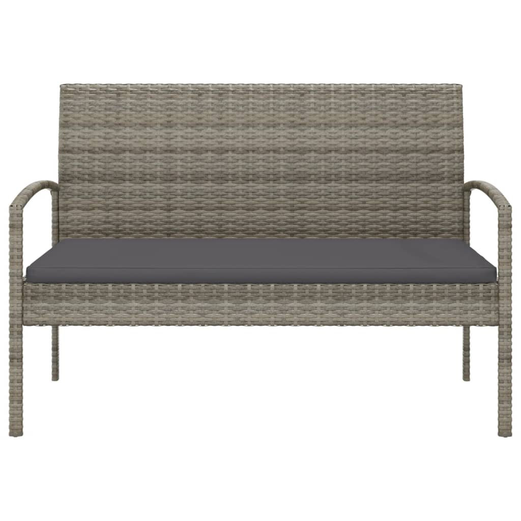 Red Barrel Studio Rattan Garden Bench | Wayfair