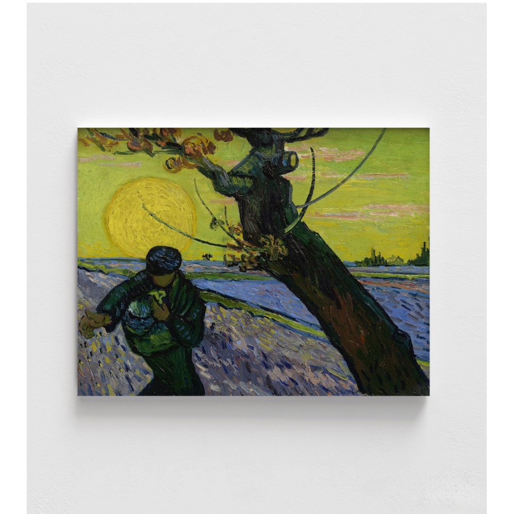 WeFrameArt The Sower By Vincent Van Gogh, Vincent Van Gogh Style Art ...