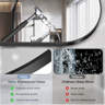 Latitude Run® Oversized Arched Full Body Mirror with Stand – Wall ...