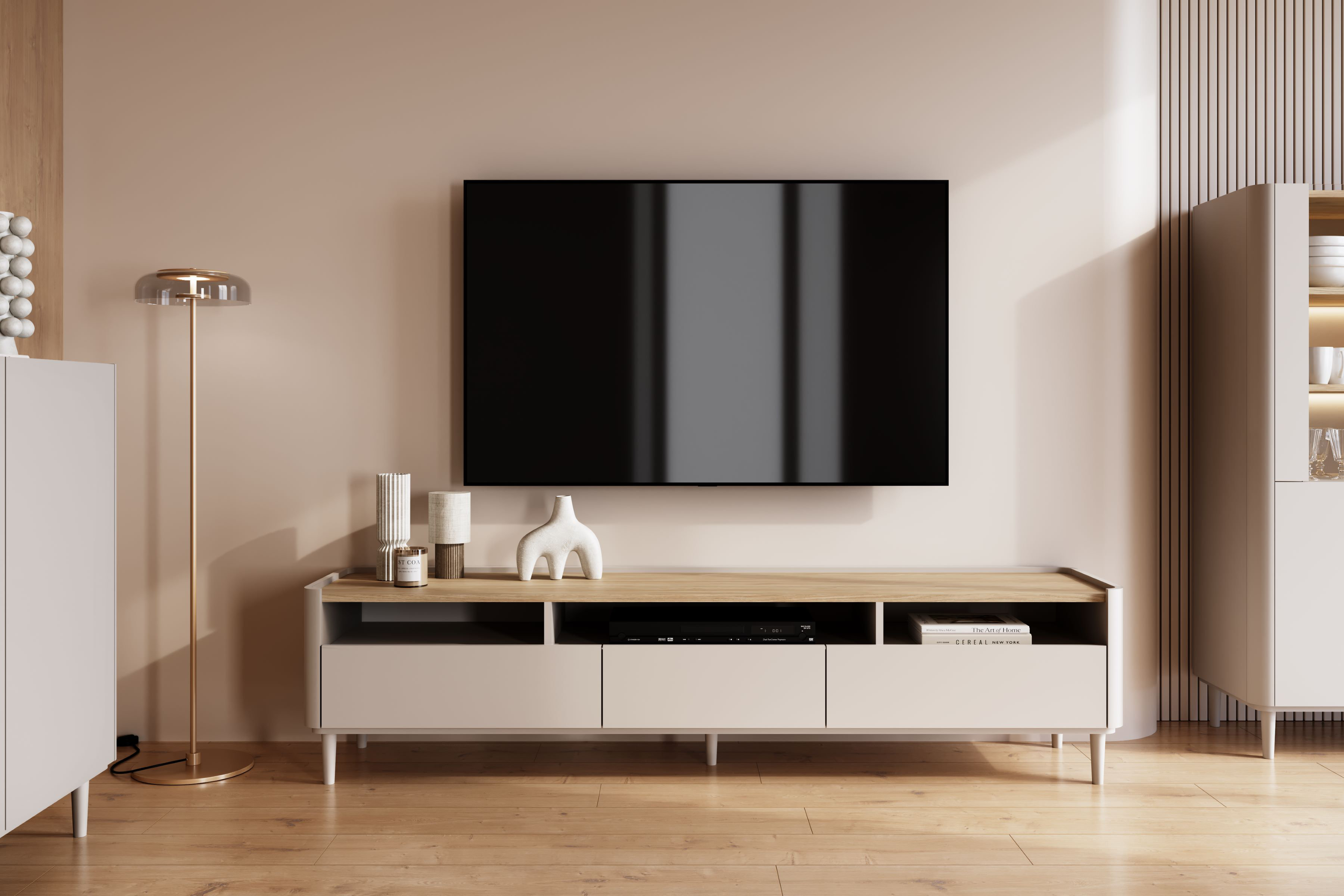 Latitude Run Tv Stand Blackett 200 With Legs | Wayfair.co.uk