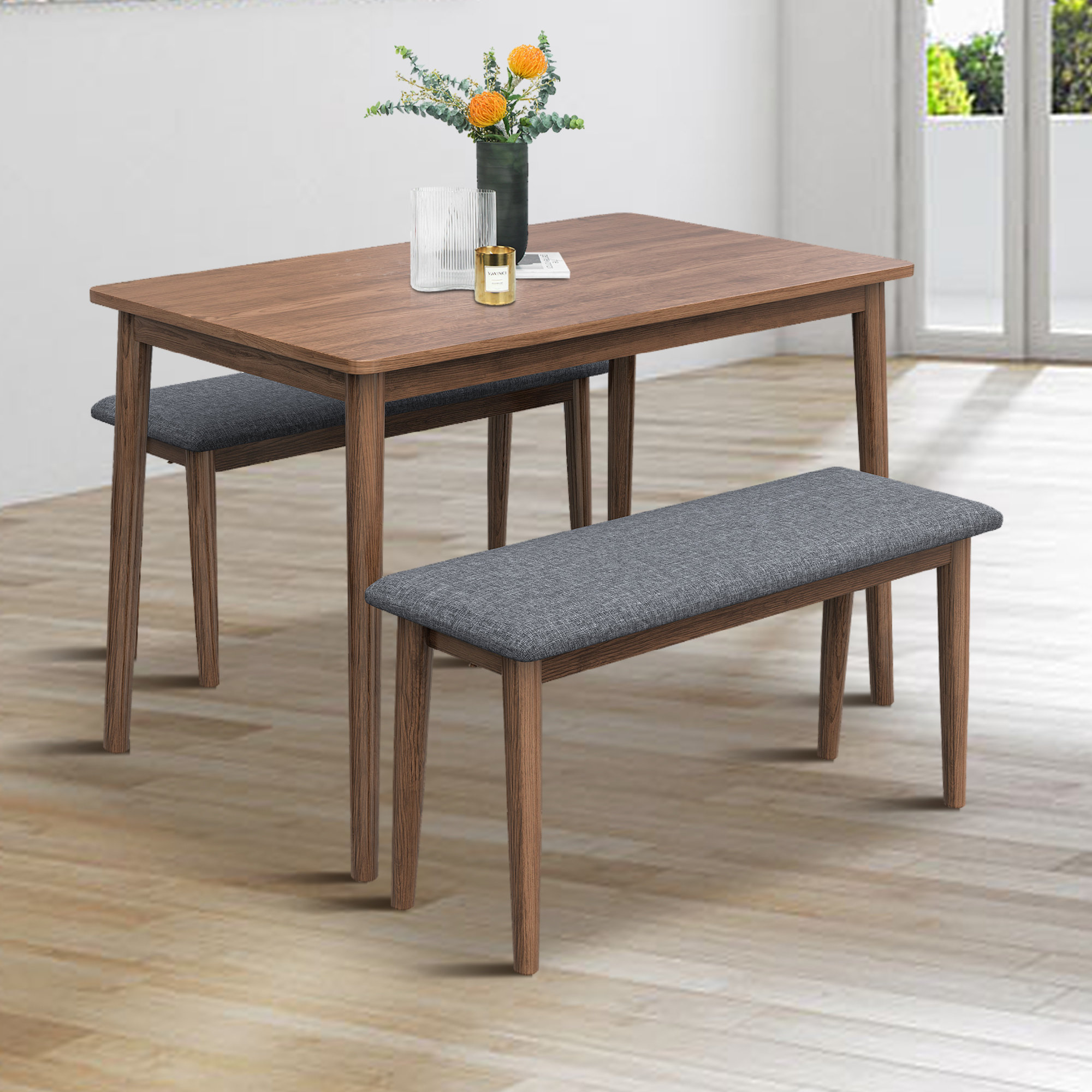 George Oliver Lajada 3 - Piece Dining Set - Wayfair Canada