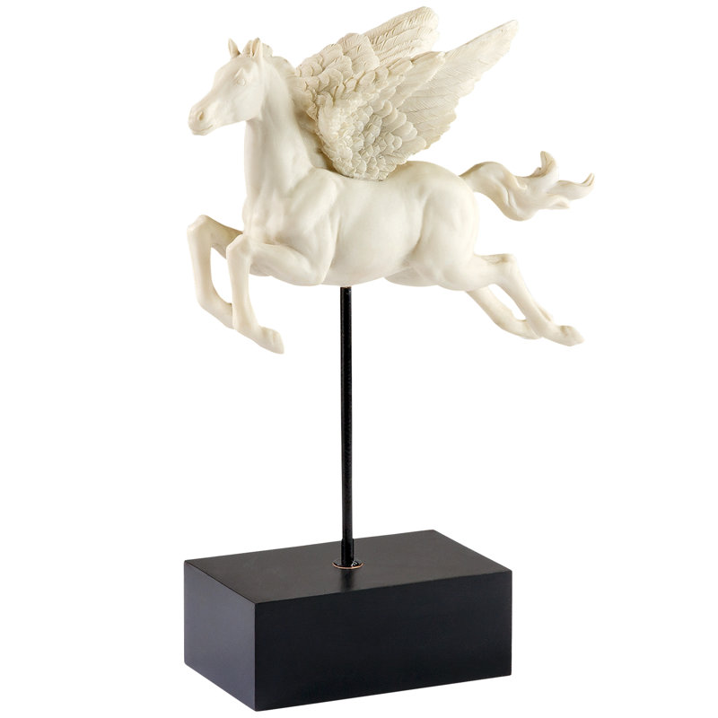 Design Toscano Figurine cheval grec Pegasus et Commentaires - Wayfair ...