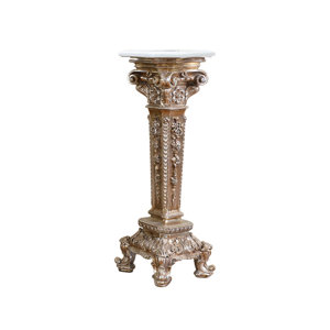 Infinity Furniture Import Silver Plant Stand | Wayfair