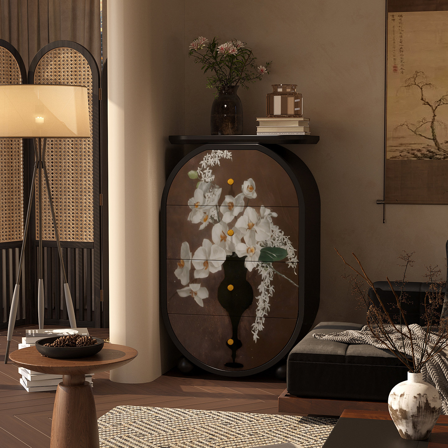 HomeLuxea Advanced sense home decoration storage cabinet | Wayfair